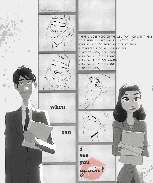 Living Lines Library: Paperman (2012) - Characters