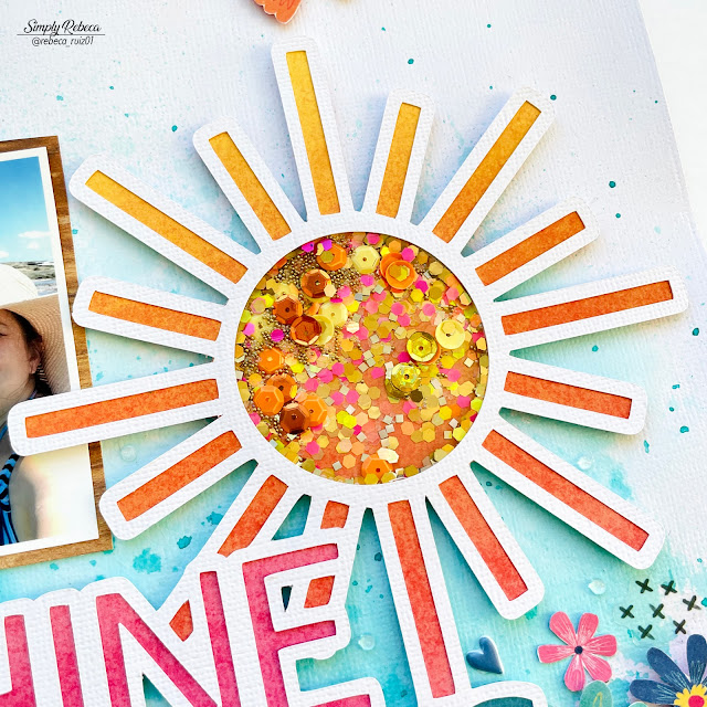 Sunshine Days Layout - Simply Rebeca