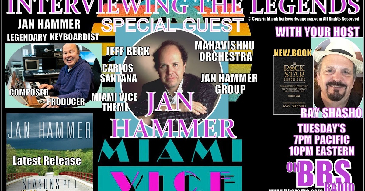 THE CLASSIC ROCK MUSIC REPORTER: JAN HAMMER MASTER KEYBOARDIST-COMPOSER ...