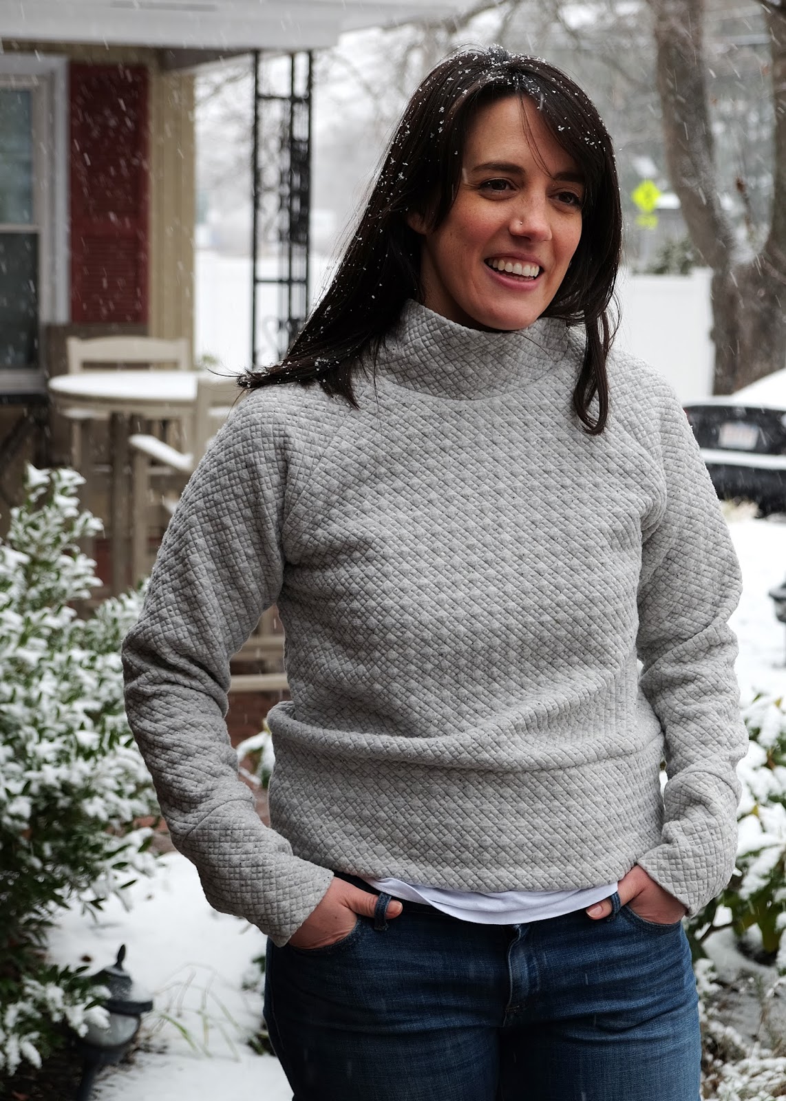 Cookin' & Craftin': Toaster Sweater Week: Quilted Jersey #1