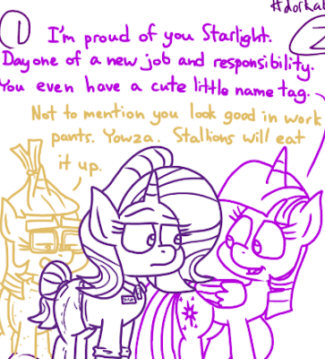 Equestria Daily - MLP Stuff!: Comic: First Day Star / Even Villains ...