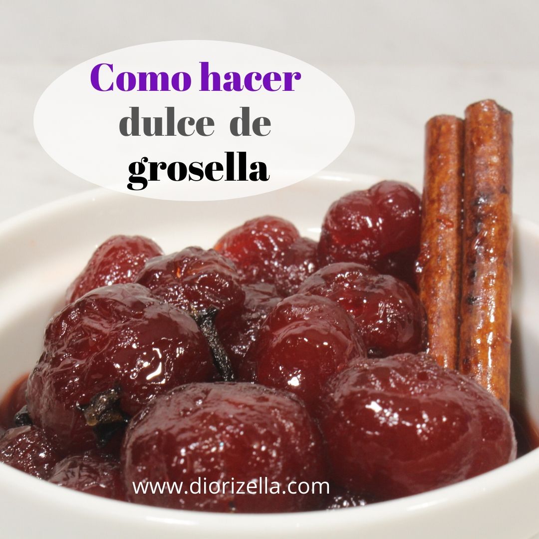 Diorizella En Casa: Como hacer dulce de grosellas #puertorriqueño