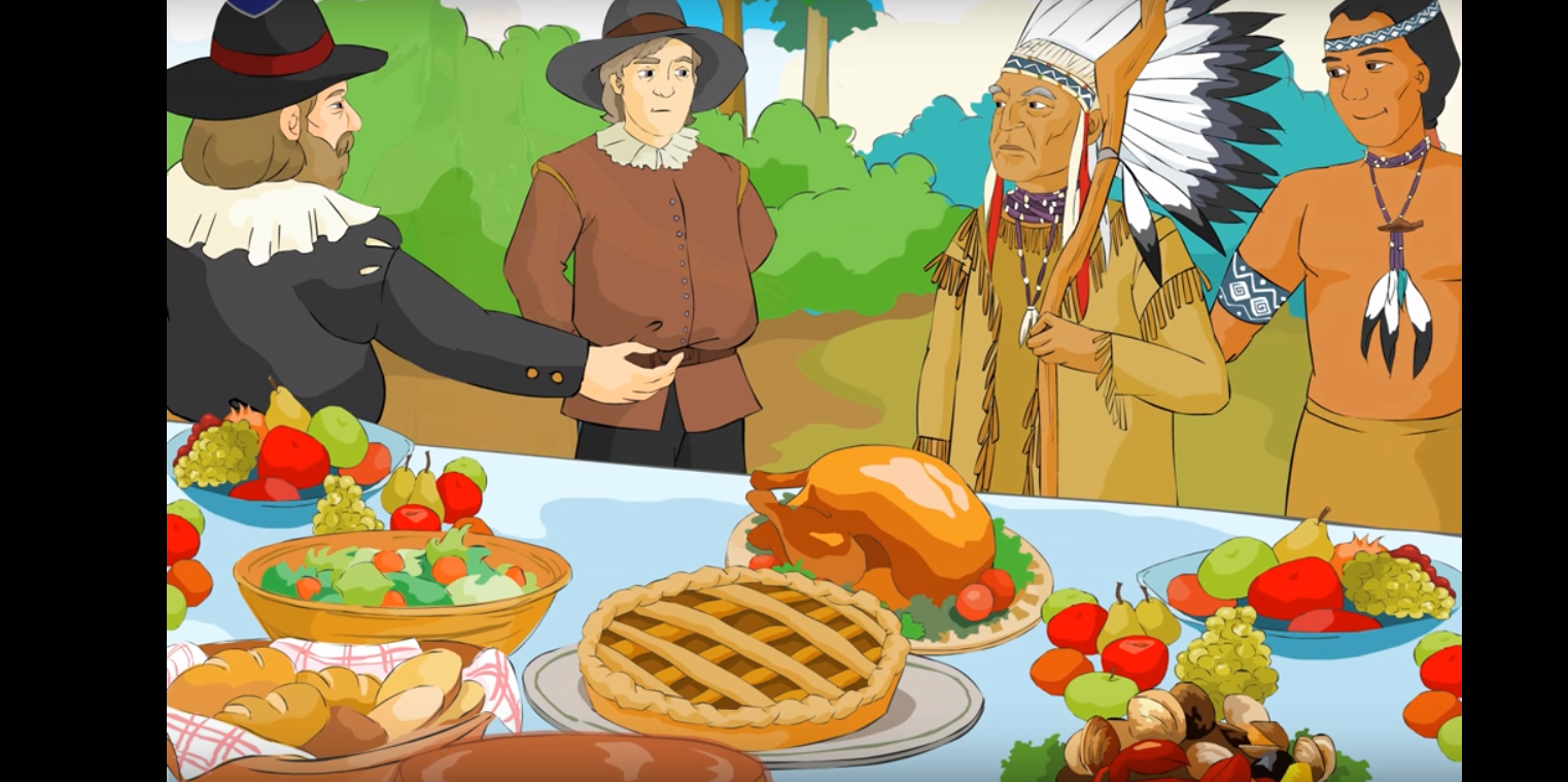 THE FIRST THANKSGIVING - KIDS STORIES