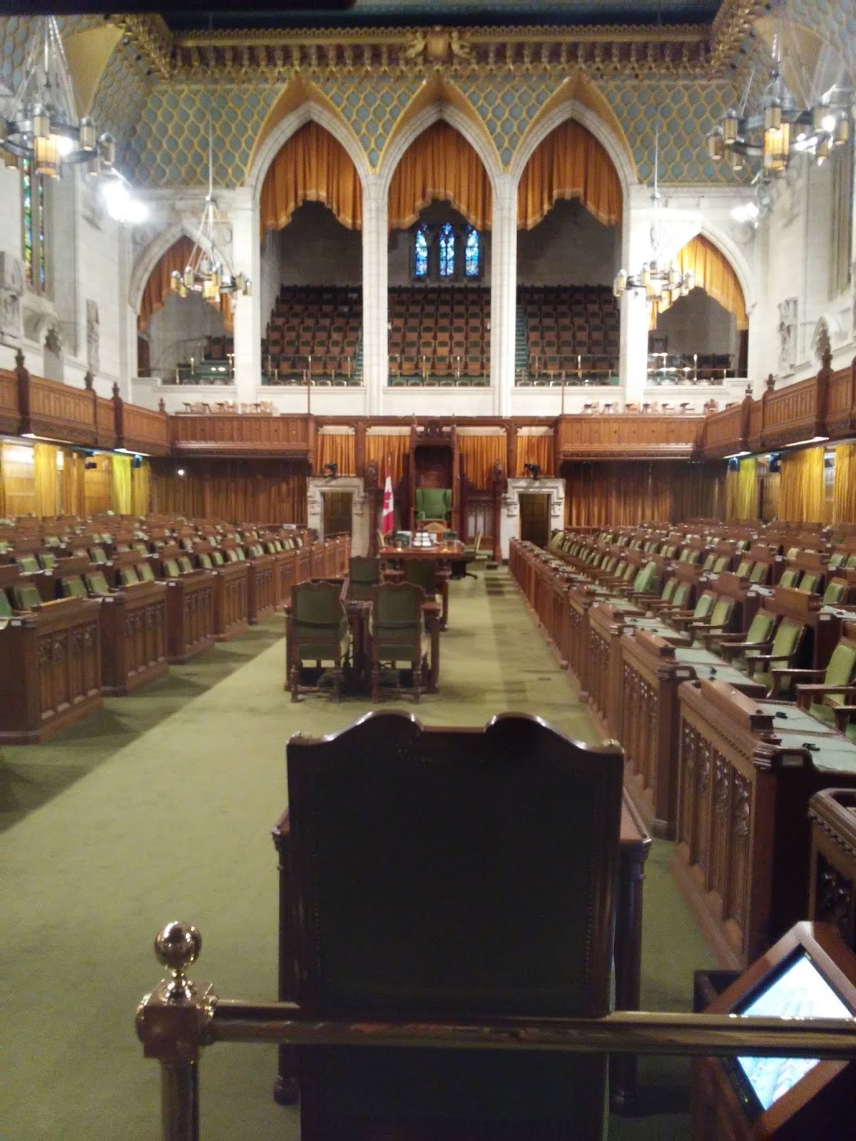 Ottawa Daily Photo: An Empty House Of Commons