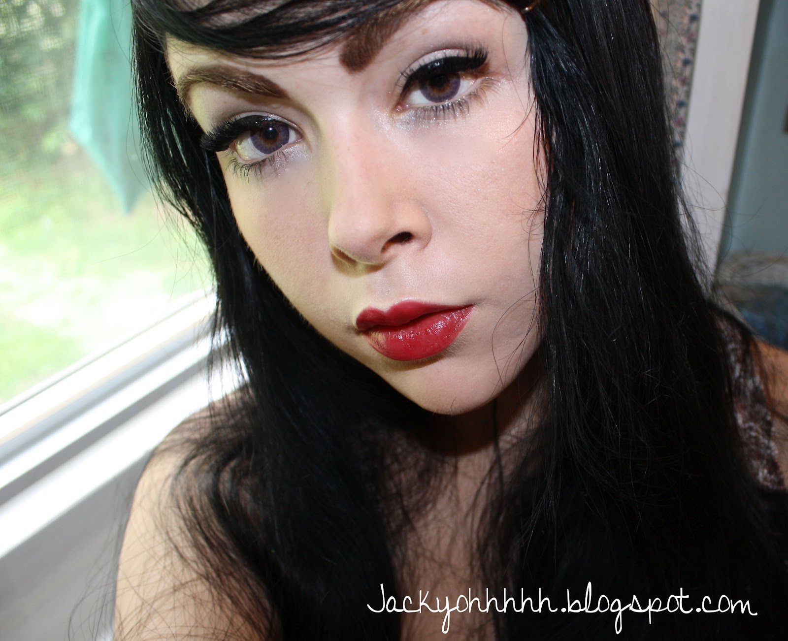 Ohhhhhh: {Sponsored}Review: Geo Medical Tri-Color Purple CM 905 Circle Lens