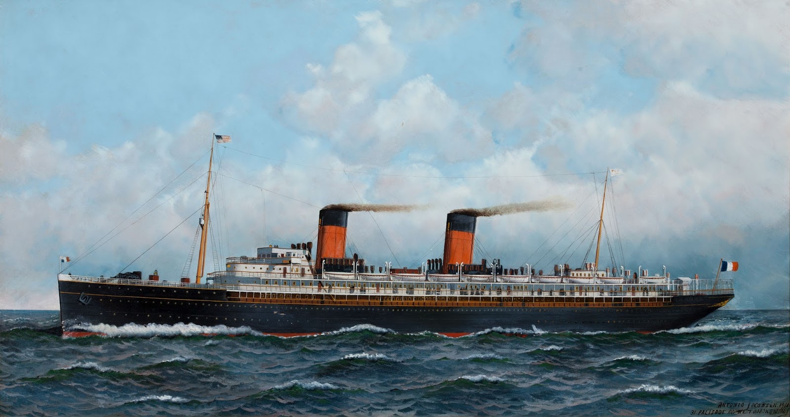 HISTORY - FRENCH LINE - COMPAGNIE GÉNÉRALE TRANSATLANTIQUE, a review ...