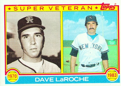 1983 Topps Blog: #334 Dave LaRoche Super Veteran