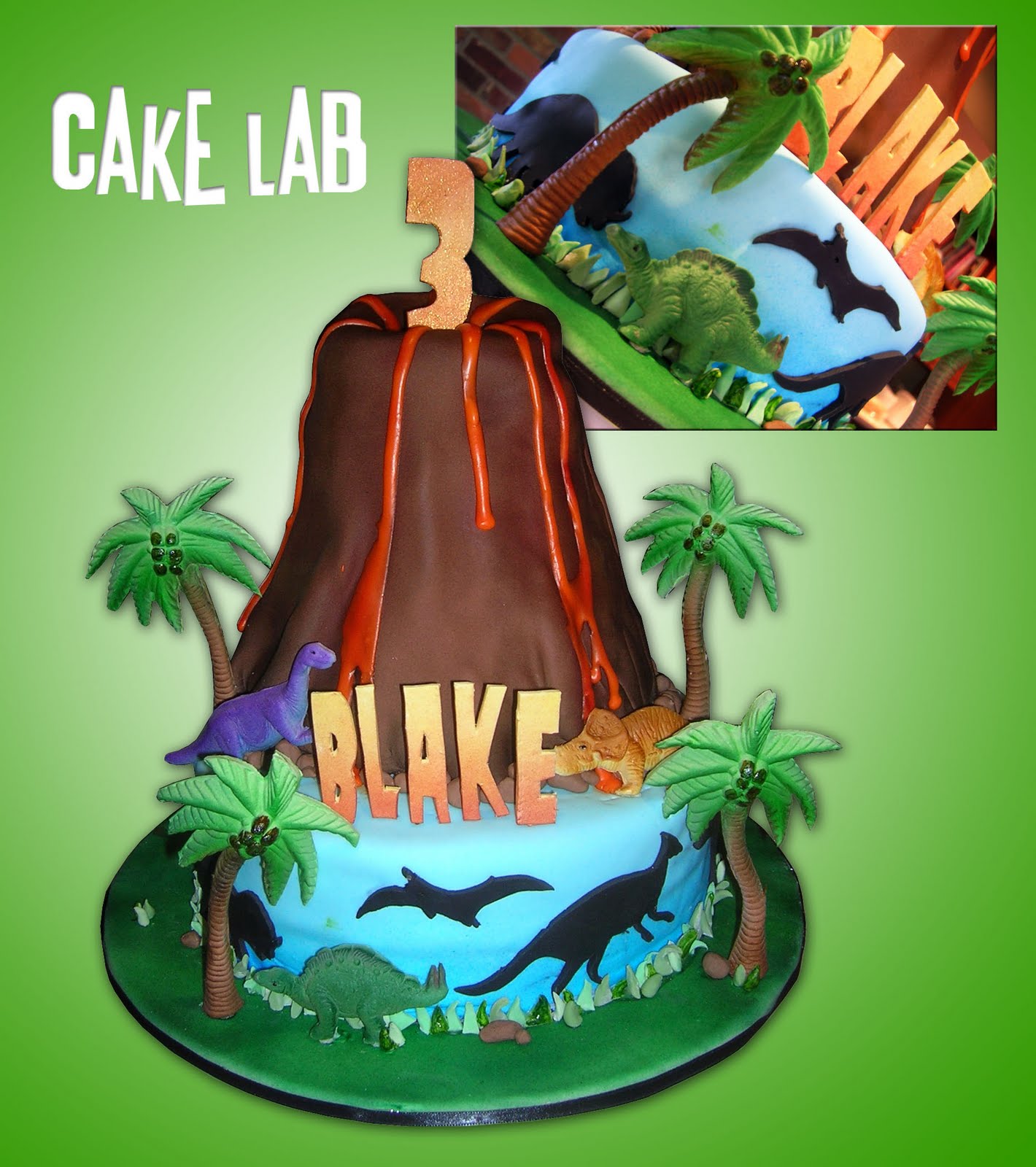 ZacO Cakes: Volcano Cake