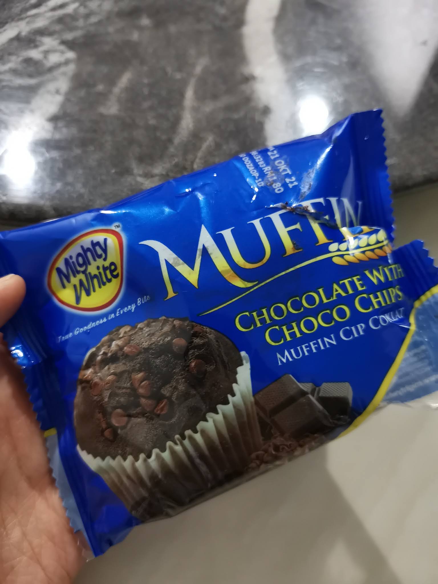 Review Makanan: Muffin Mighty White