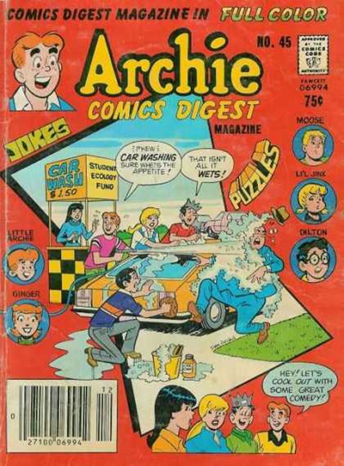 COVERS COMICS CAPAS DE GIBI E REVISTAS-archie-comics-digest