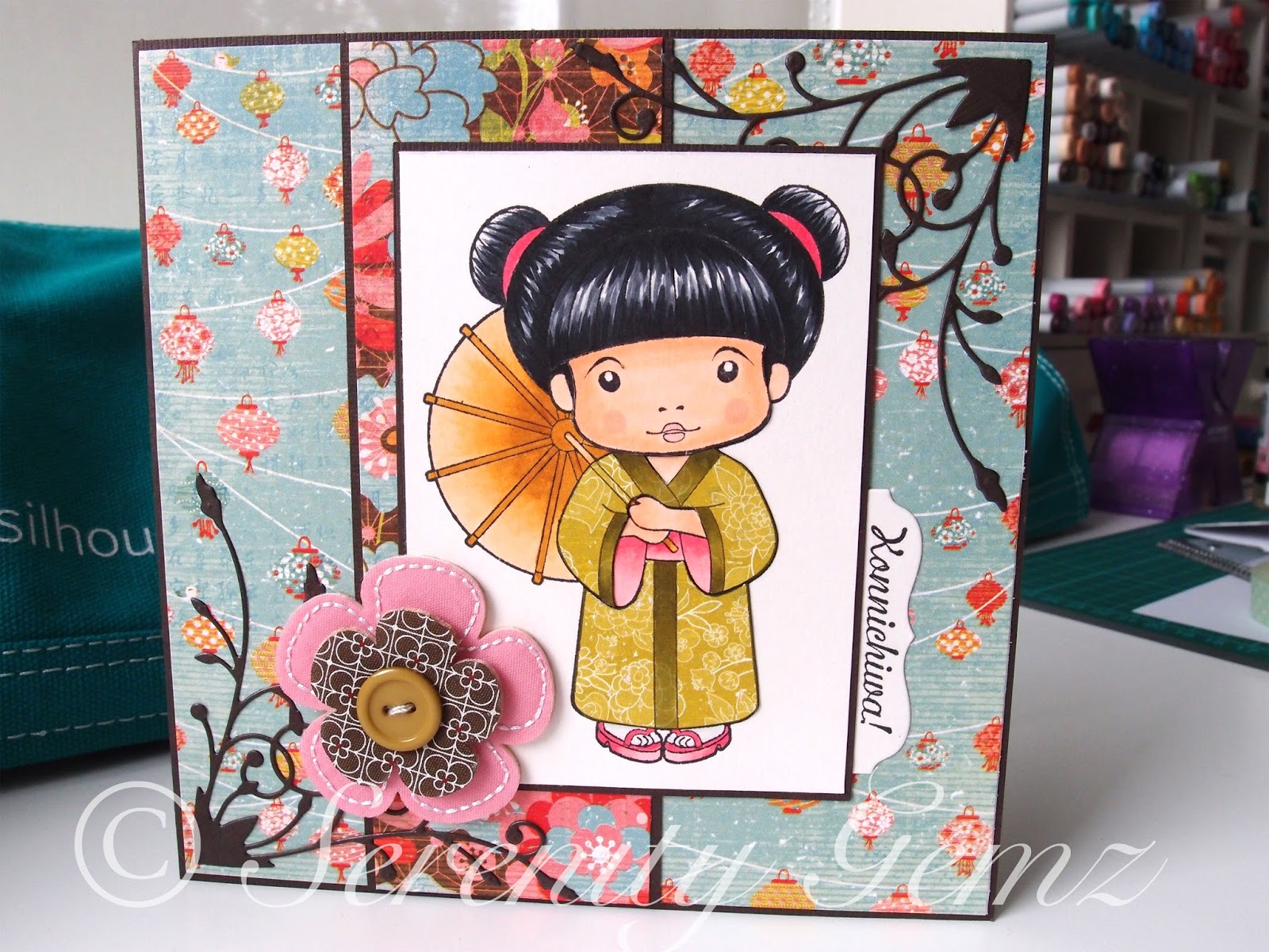 Serenity Gemz: Konnichiwa (means Hello in Japanese)