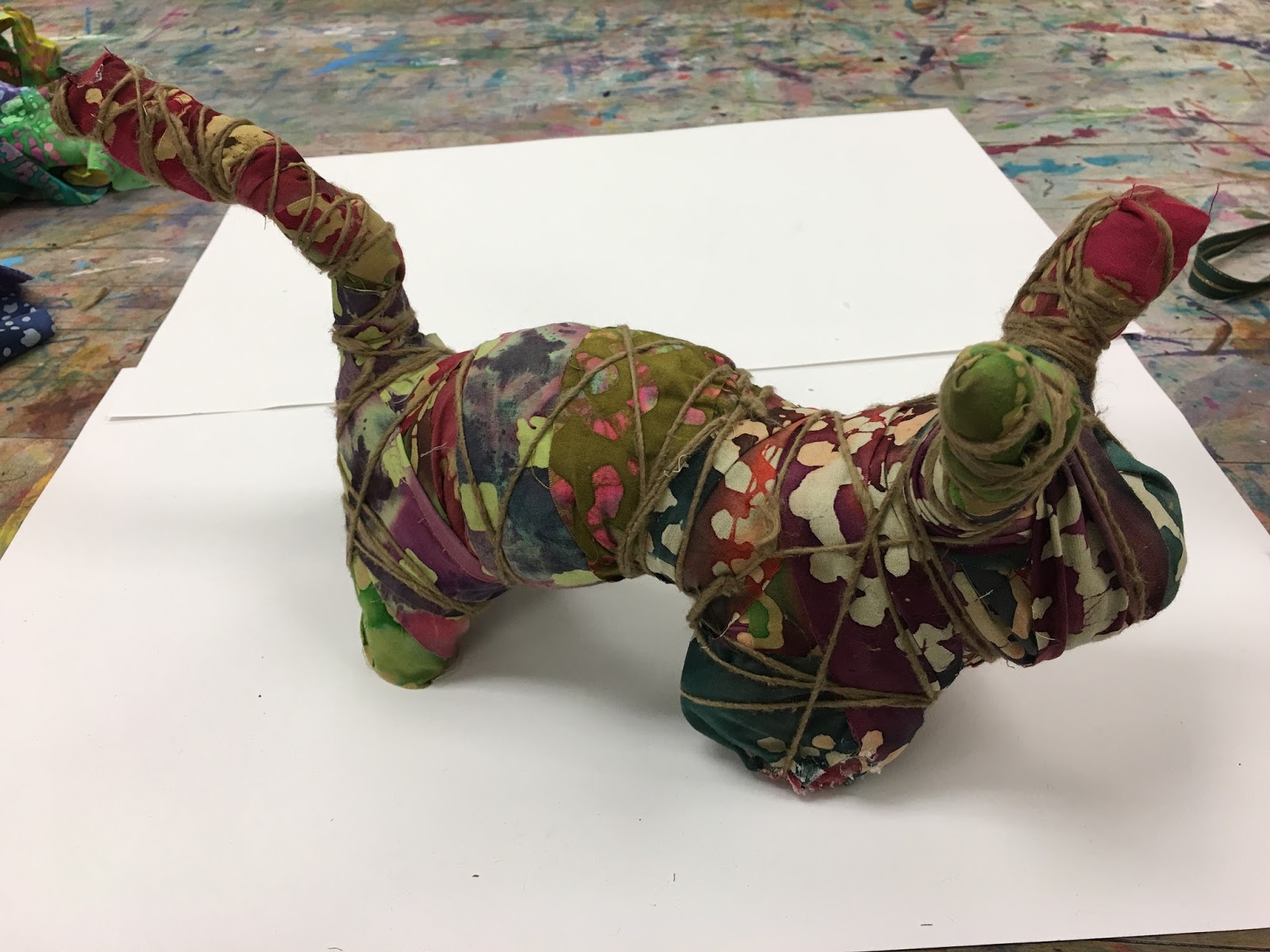 Art Room Blog: Scrappy Creatures Step-By-Step Lesson...