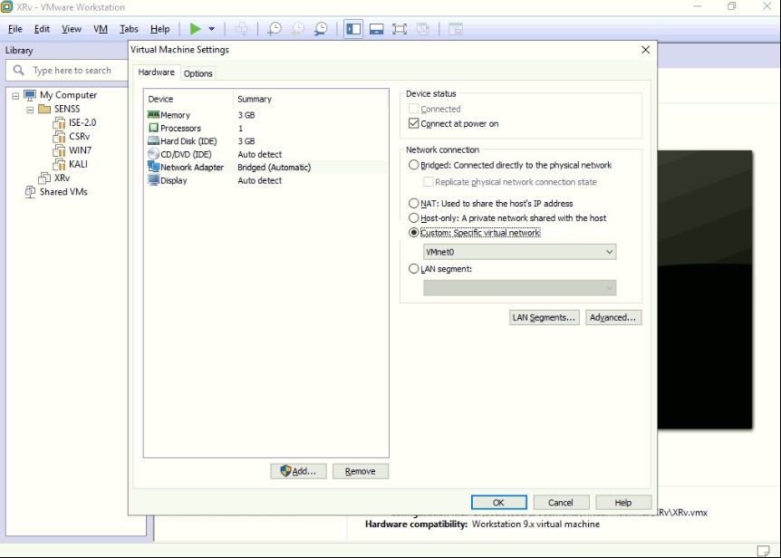My Network Lab: Installing Cisco ASR 9000 IOS-XRv in VMware Workstation