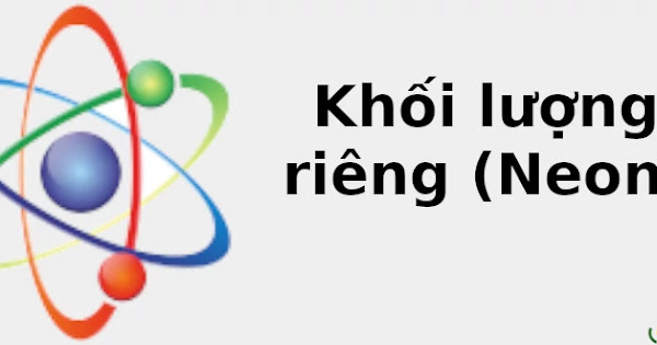 Khối lượng riêng 🪨 (Neon) 2022