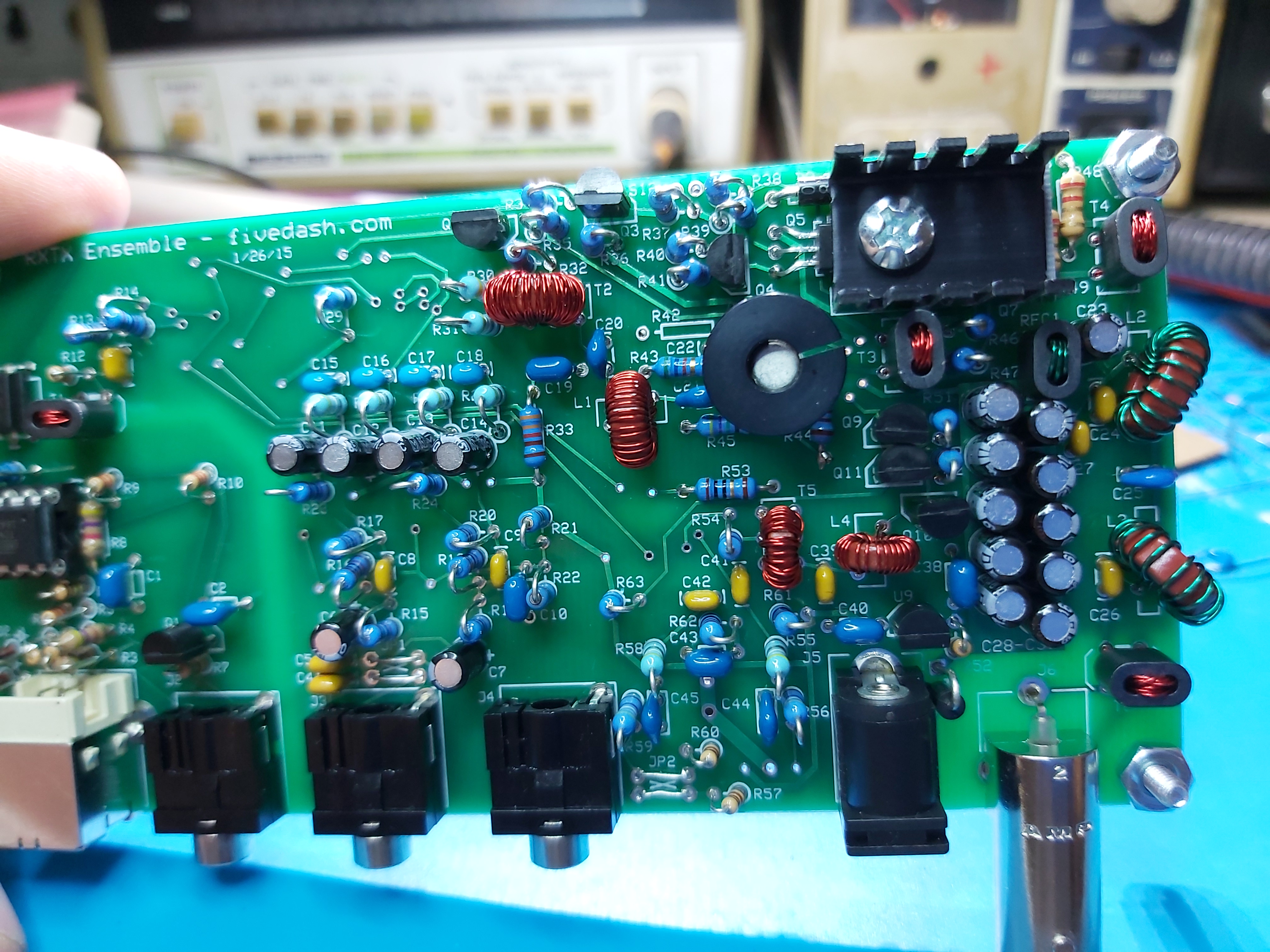 Redy Wibisono - YD3RDW: Assembly SDR Transceiver - SoftRock RXTX ...
