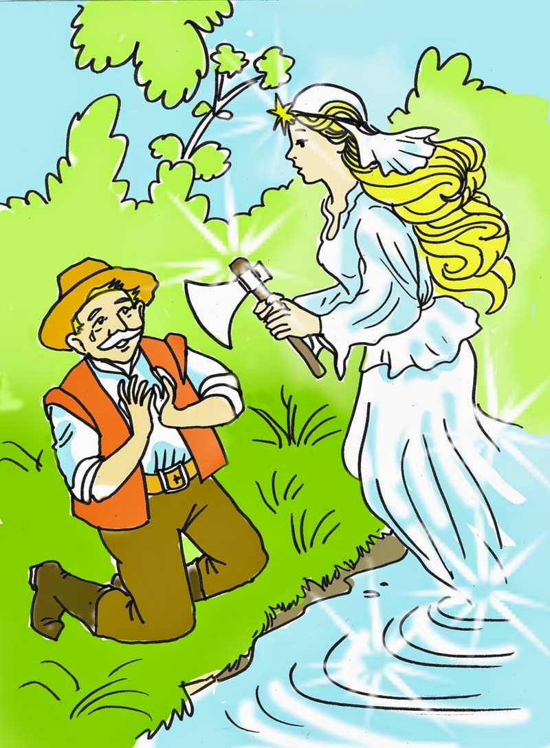 Siempre, con Esperanza... el camino.: El leñador honesto