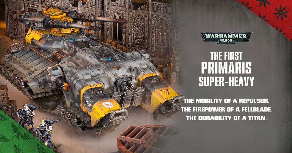 Forgeworld Pre-Orders: Astraeus Super-heavy tank and Gor Half-horn ...