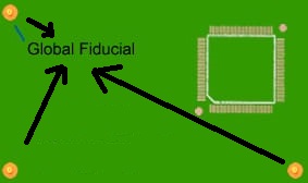 Fiducial Marks in PCB, Global and Local Fiducials.