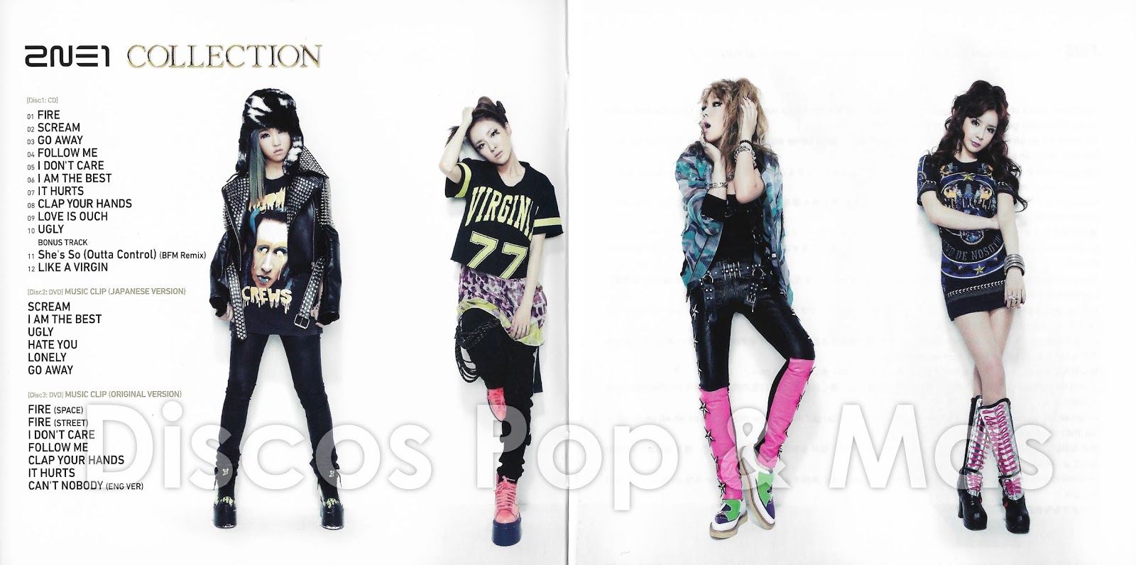Discos Pop & Mas: 2NE1 - Collection