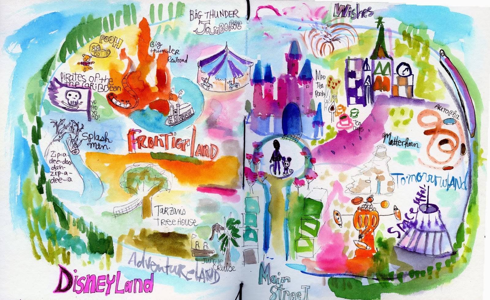 Mindy Lacefield: Disney Journal Pages!