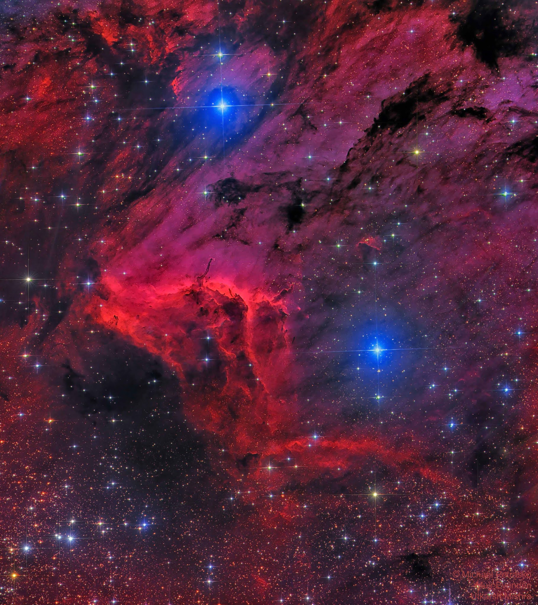Fox Fur Nebula Wallpaper