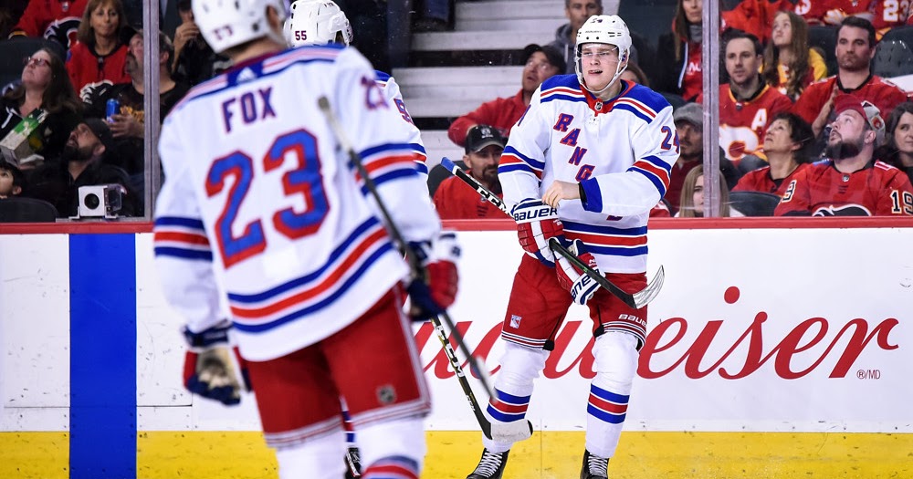 Report: NY Rangers rookie not allowed to participate in playoffs - NHL ...