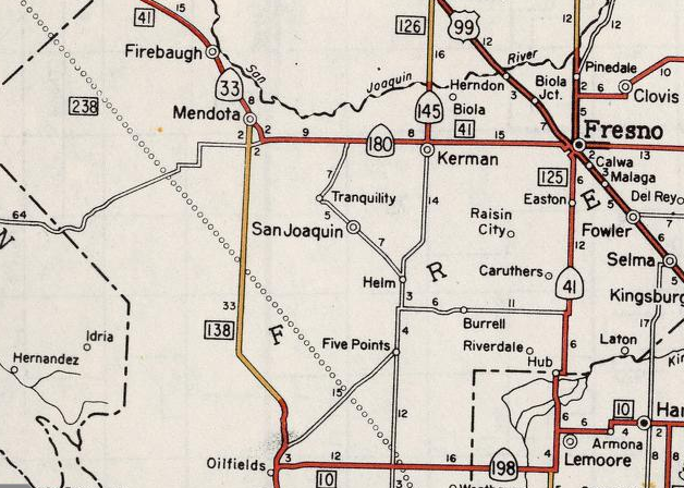 Interstate 5; the West Side Freeway