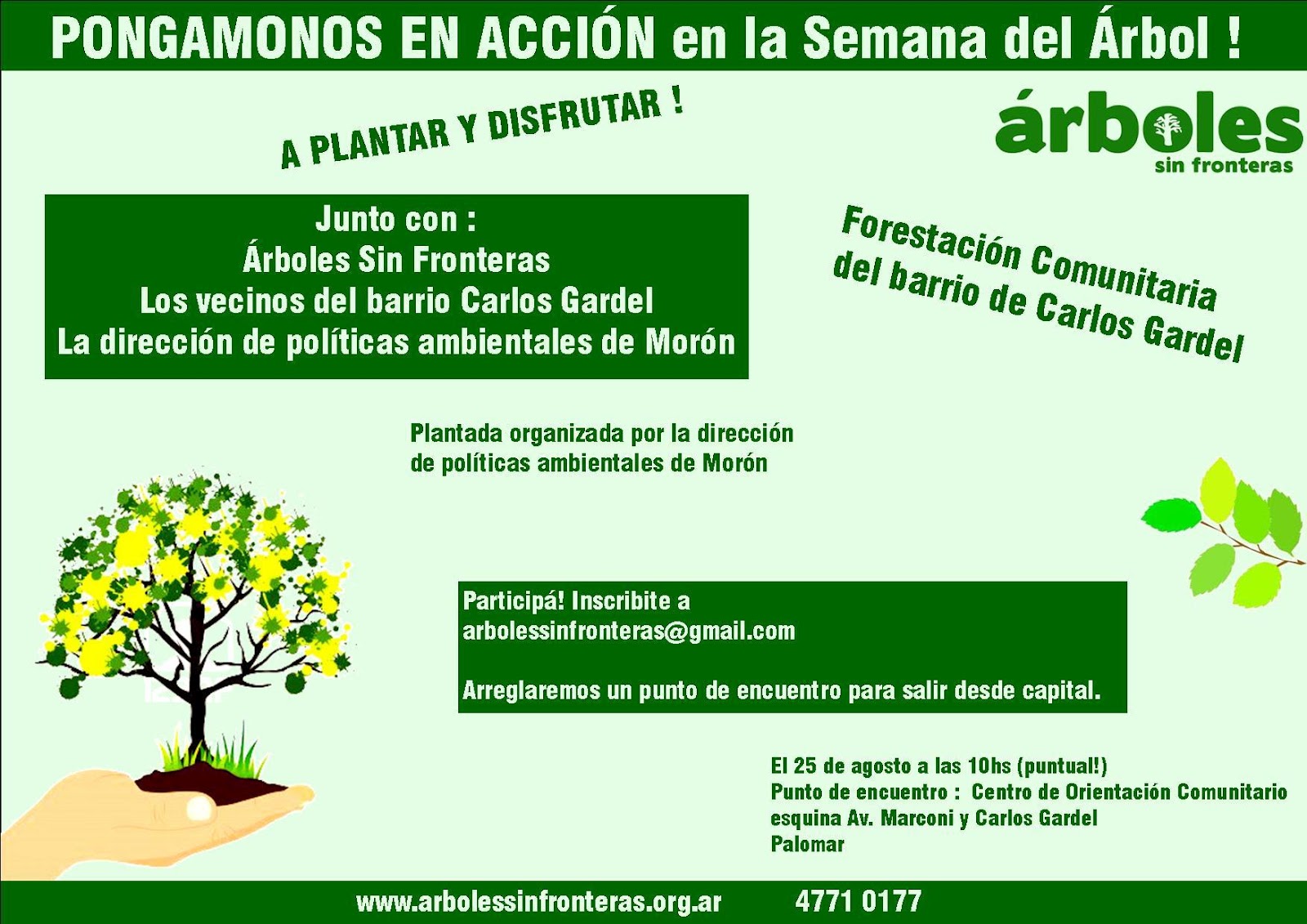 ASOCIACION ECOLOGISTA RIO MOCORETA: SEMANA DE LOS ARBOLES