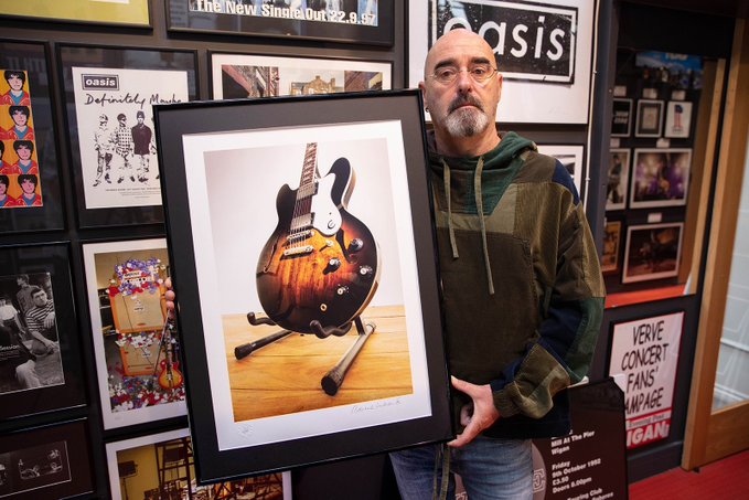 Bonehead's Signed Limited Edition Print On Sale Today - Latest Oasis ...