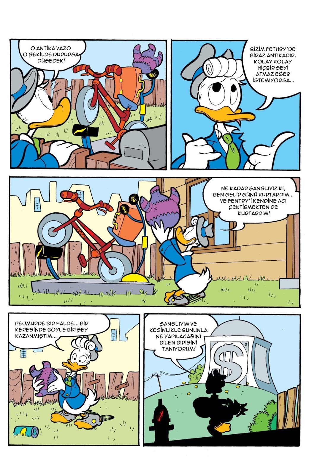 Donald DUCK Varyemez : Kaynak Çizgi diyarı : LOBADOR Paylaşımı