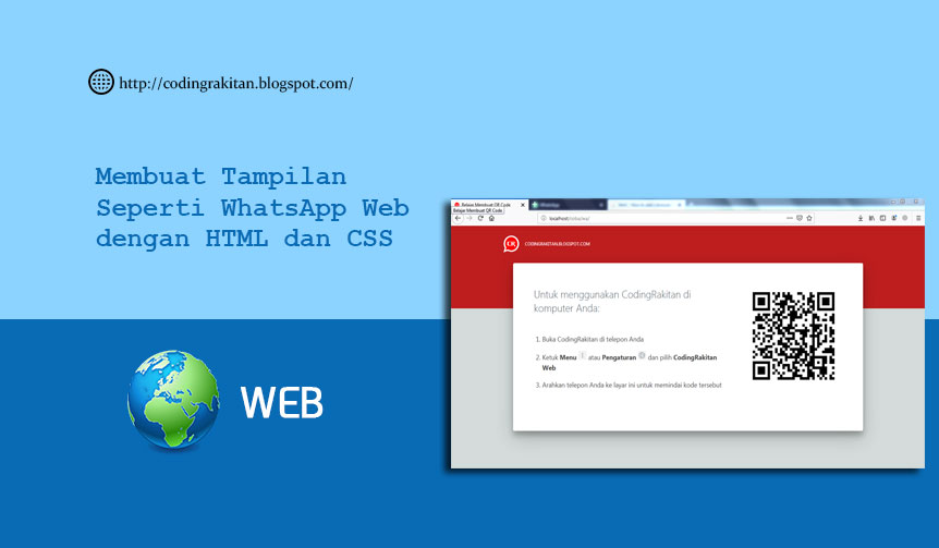 Membuat Tampilan Seperti WhatsApp Web dengan HTML dan CSS ~ CODING ...