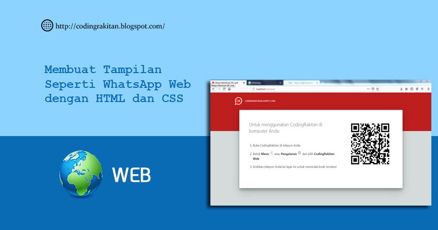 Membuat Tampilan Seperti WhatsApp Web dengan HTML dan CSS ~ CODING ...