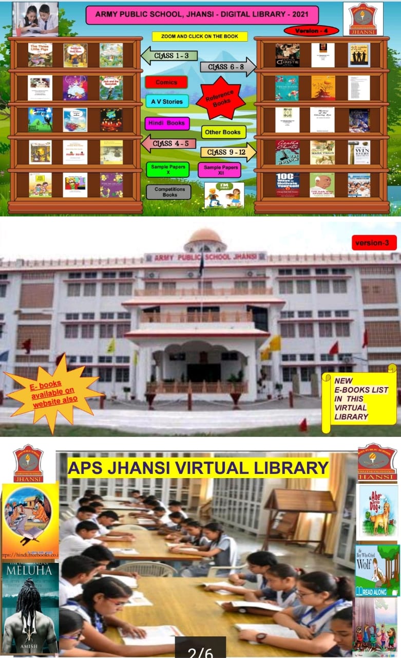 Library @ Army Public School, Jhansi: VIRTUAL LIBRARY
