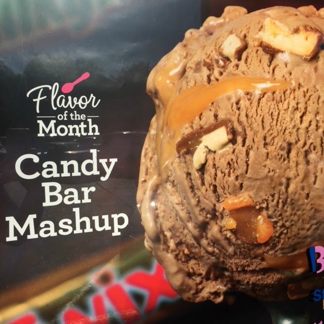 Baskin Robbins Candy Bar Mashup & Trick Oreo Treat | A Very Sweet Blog