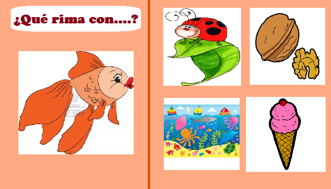 APRENDER Y DIVERTIRSE.... ¡¡TODO EN UNO!!: ¿QUÉ RIMA CON....?