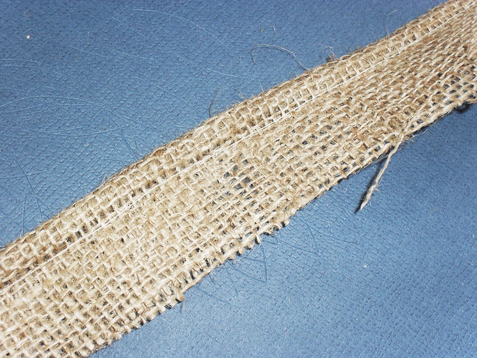 Home Frosting: Burlap & Canvas Monogrammed Banner