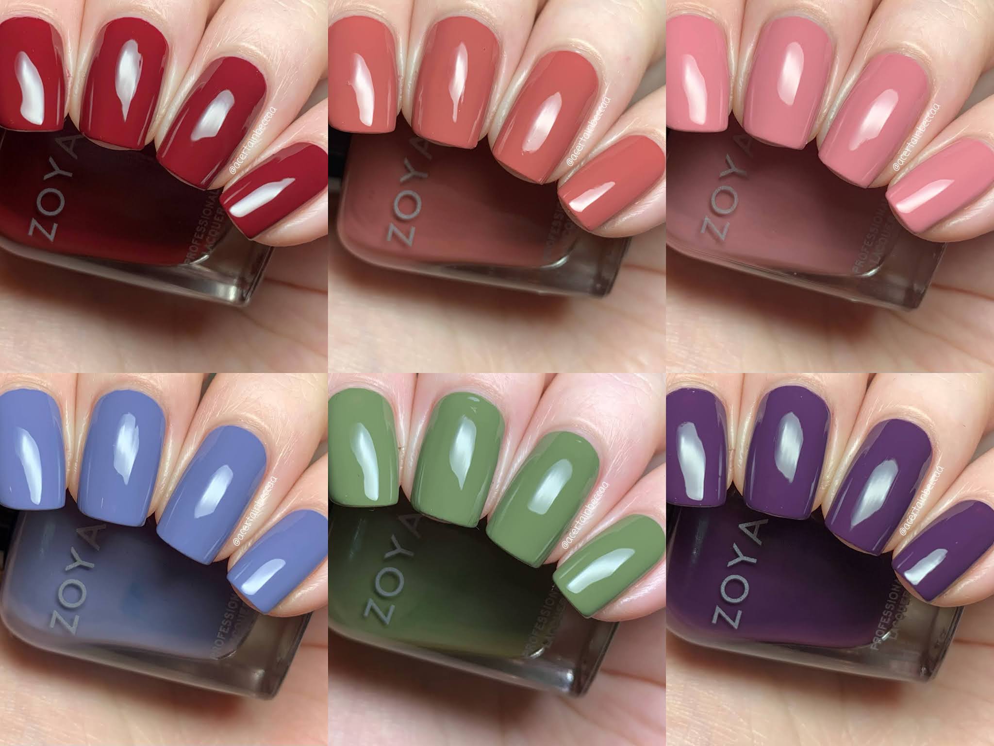 A Certain Becca Nails: Zoya - Fall 2021 Nostalgic Collection