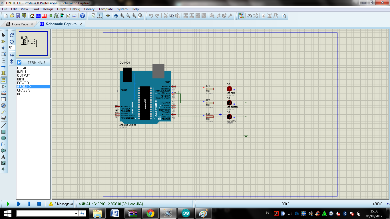 CodingDuino | Tutorial Program Arduino: Simulasi Led RGB di Proteus ...