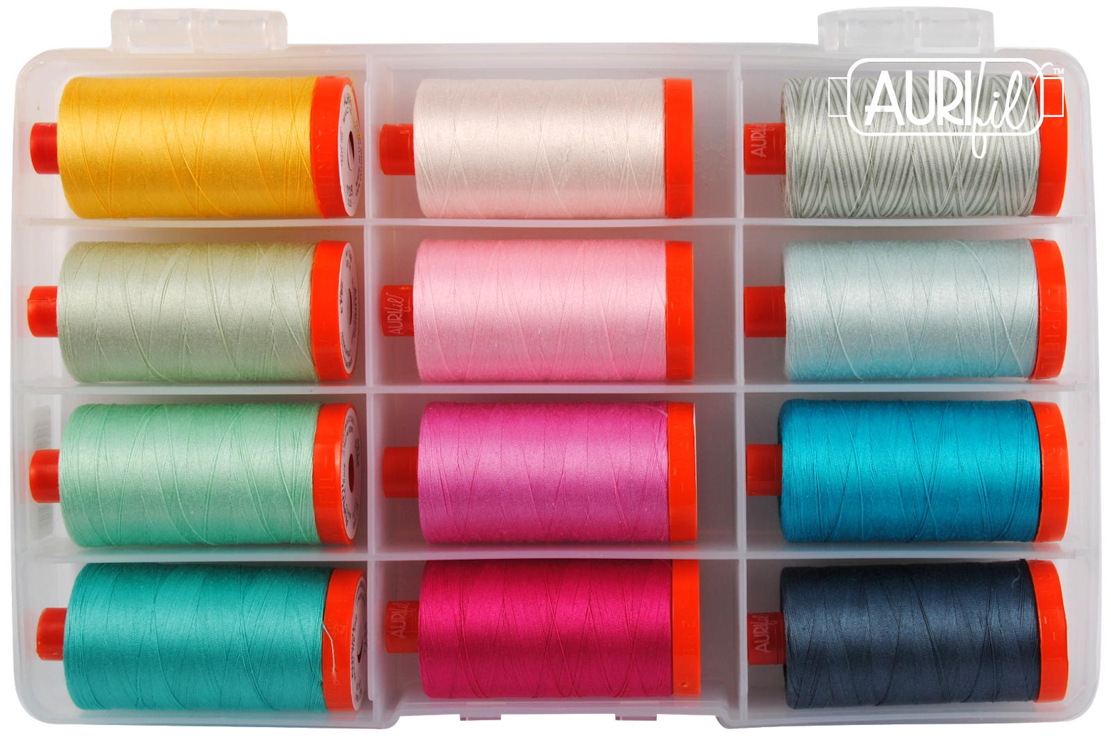 Tied with a Ribbon: Quilt Big - The Aurifil Thread Collection by Jemima ...