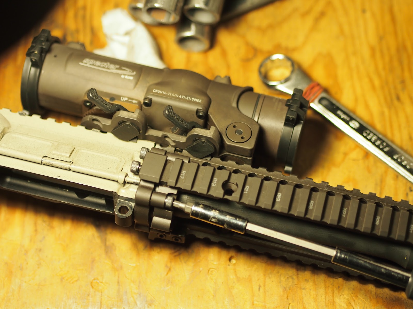 Mister Donut's Firearms Blog: Mk18 Block II painted lower and Surefire ...