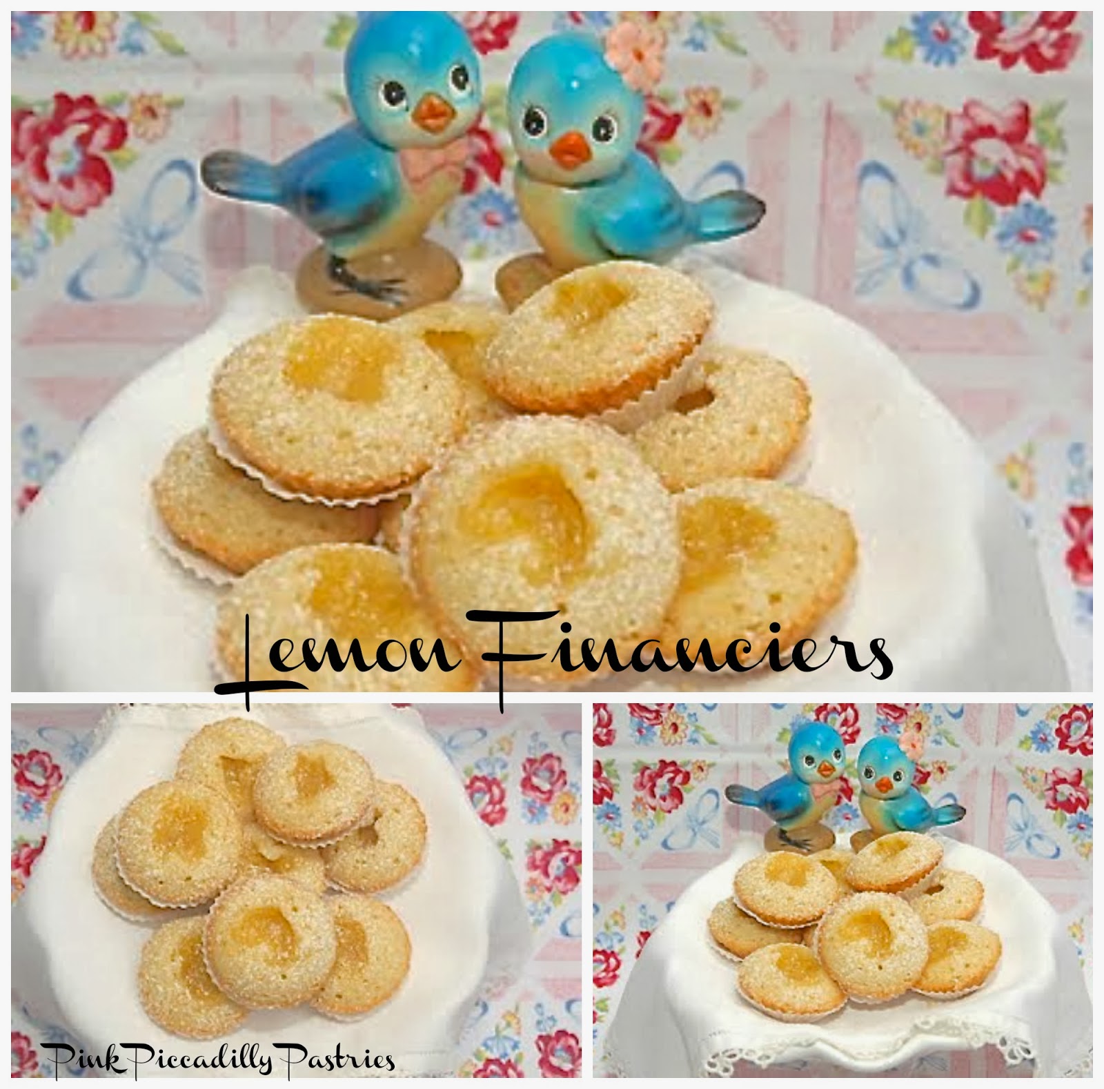 Pink Piccadilly Pastries: Scrumptious French Lemon Financiers