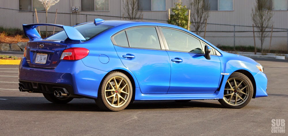 Review: 2015 Subaru WRX STI Launch Edition | Subcompact Culture - The ...