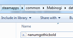 [GUIDE] Mabinogi Font ~ Toaster Lady