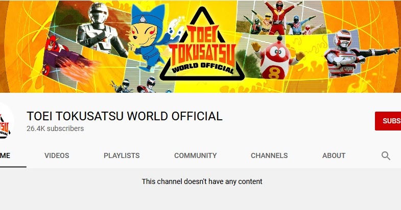 Toei Tokusatsu World Official experiences Technical Difficulties - JEFusion