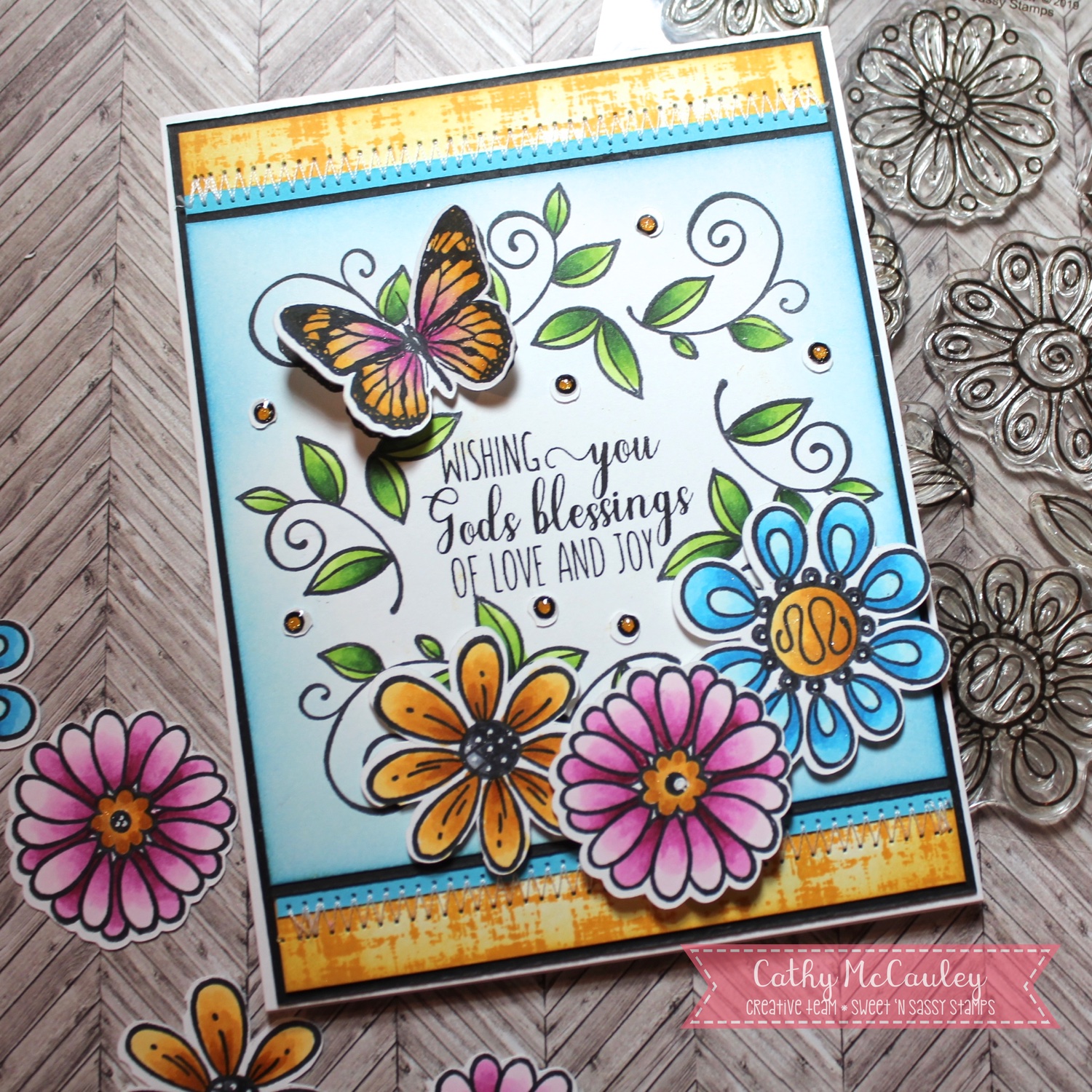 Sweet 'n Sassy Stamps: Doodle Florals
