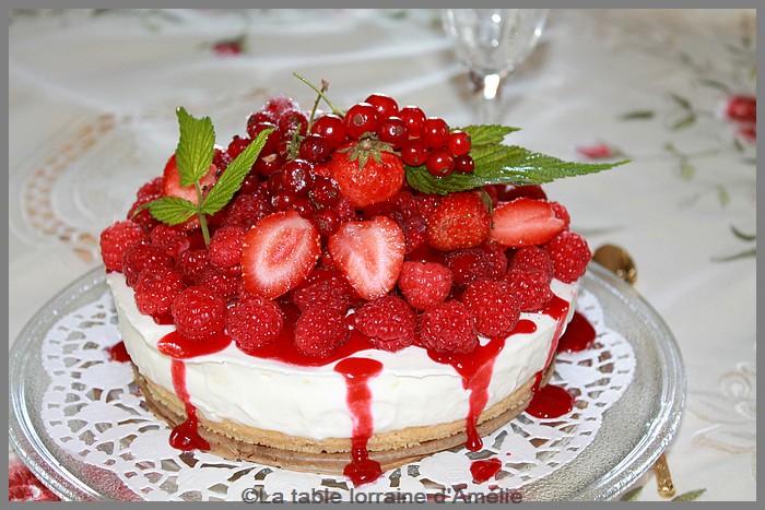 LA TABLE LORRAINE D'AMELIE: Cheese cake au citron sans cuisson et ses ...