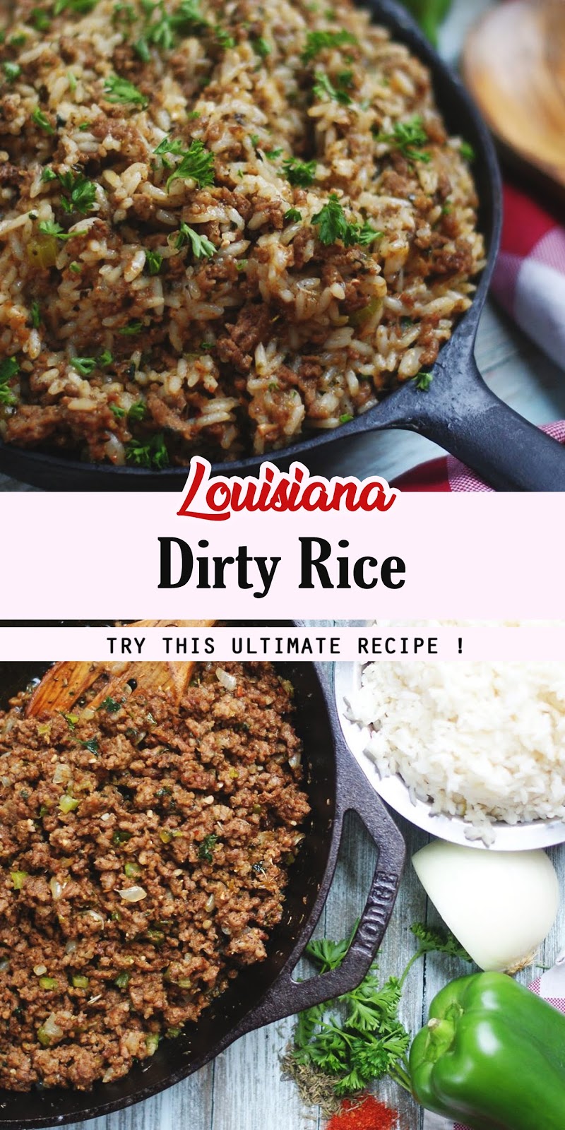 Louisiana Dirty Rice - Arborio Steffi
