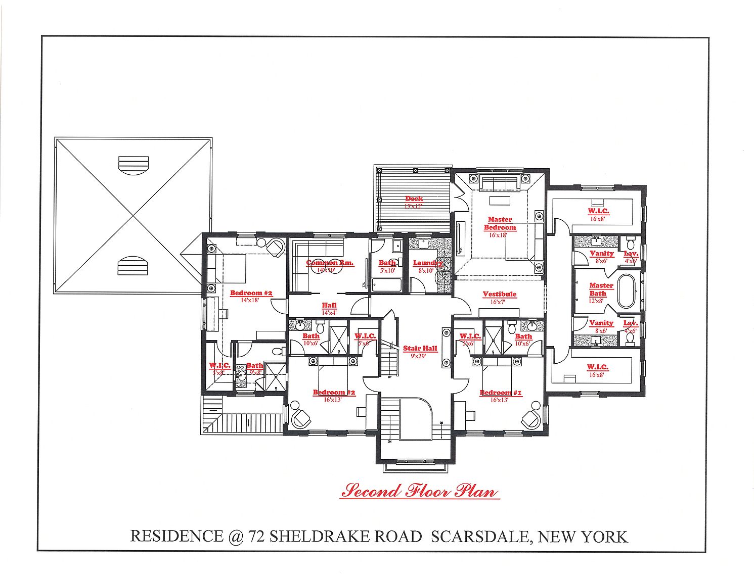 8,000 Square Foot Colonial-Style Mansion In Scarsdale, NY (FLOOR PLANS ...