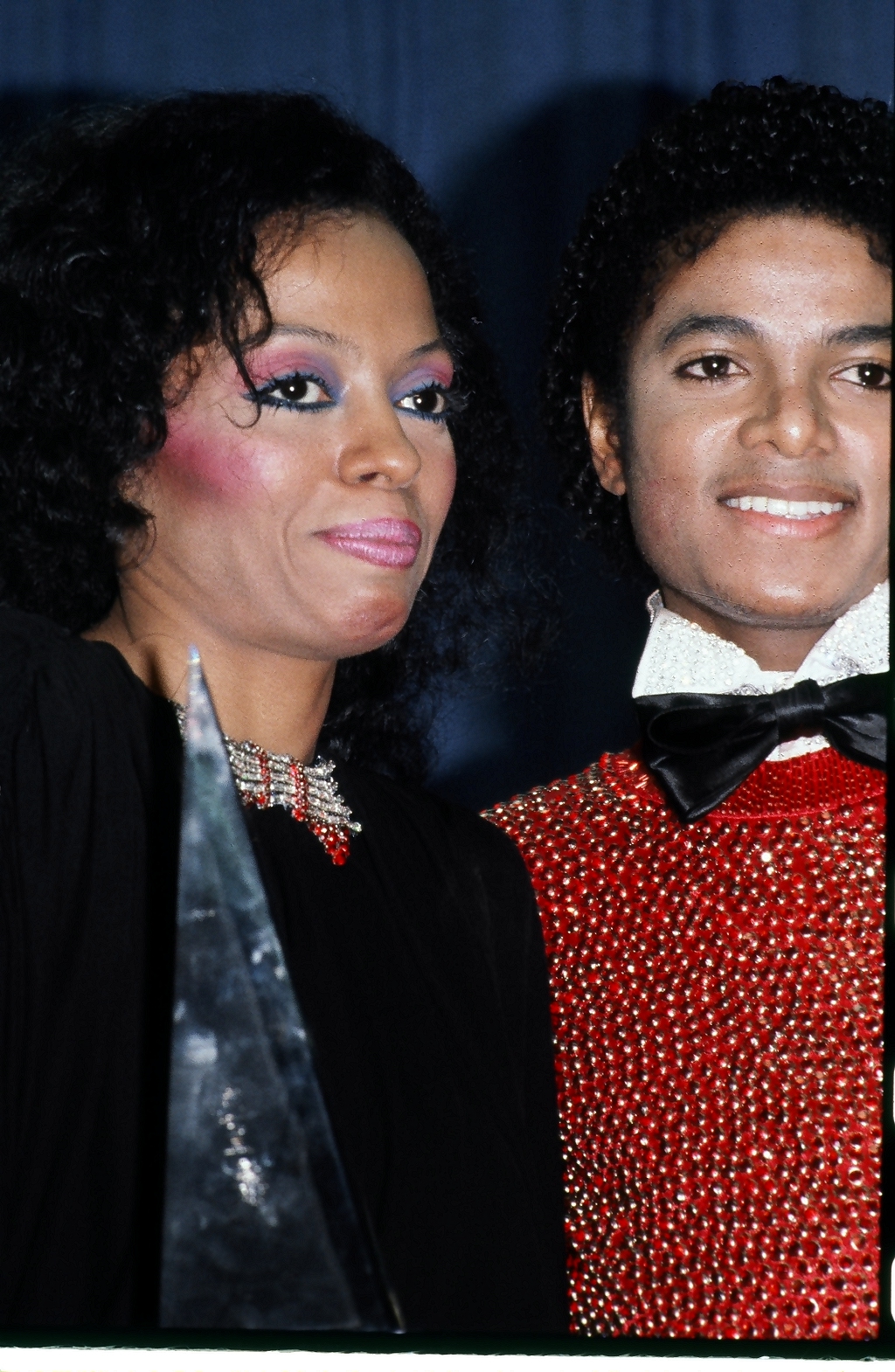 Michael Jackson Attending The 8th American Music Awards 1981