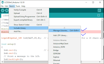 LiquidCrystal_I2C.h: No such file or directory | Arduino
